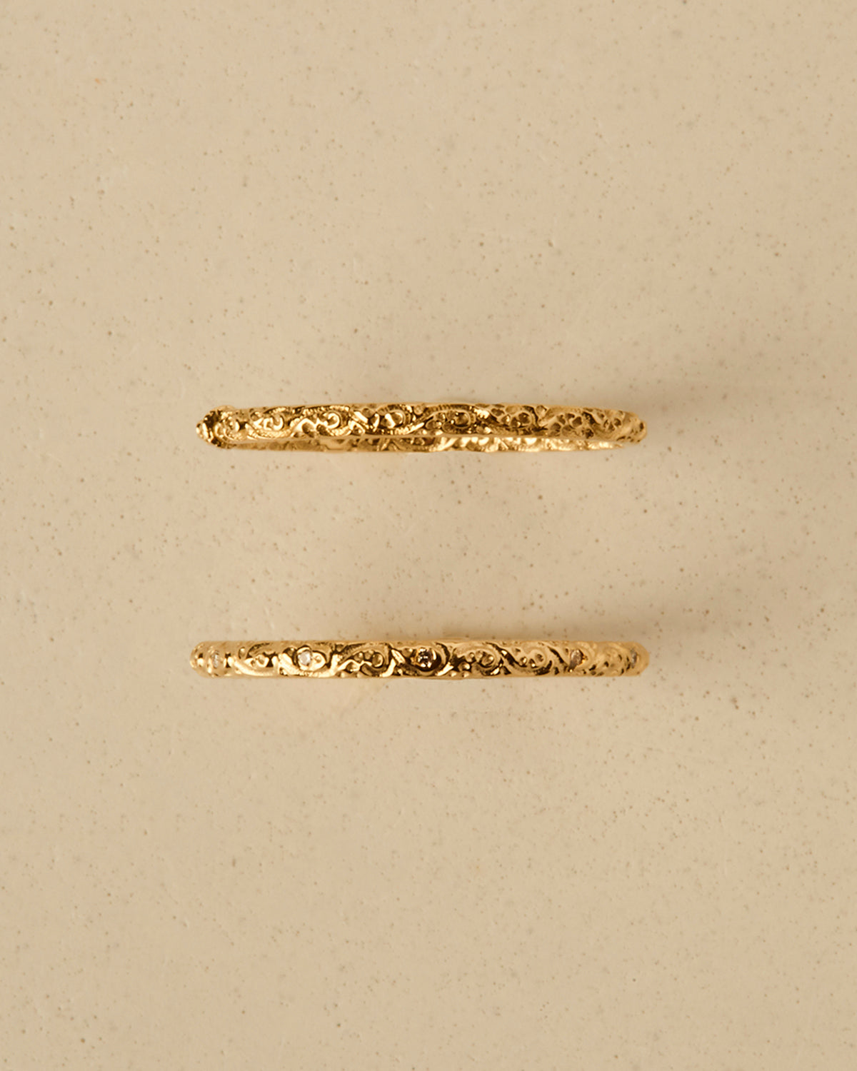 Dala Diamond Engraved Skinny Band – metier by tomfoolery