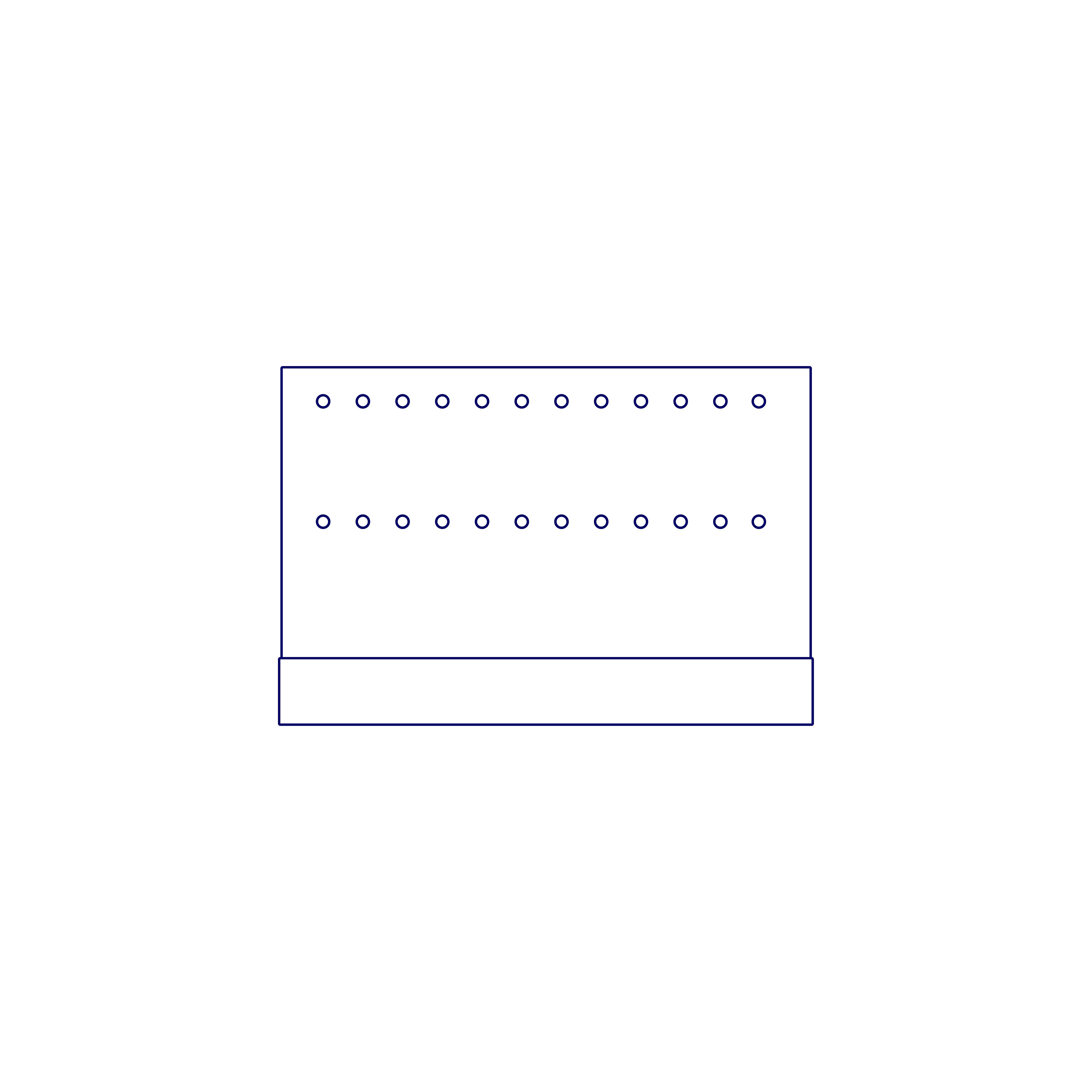 Horizontal Stud Stand – metier by tomfoolery